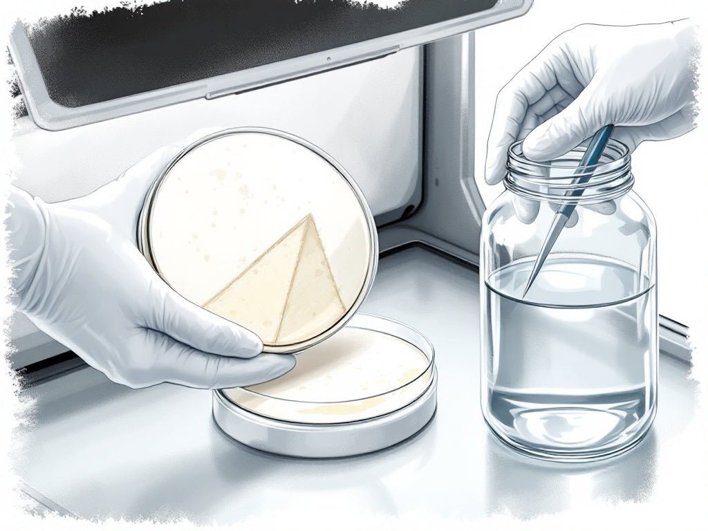 Petri to Liquid Culture Jar Transfer Procedure – Liquid Fungi