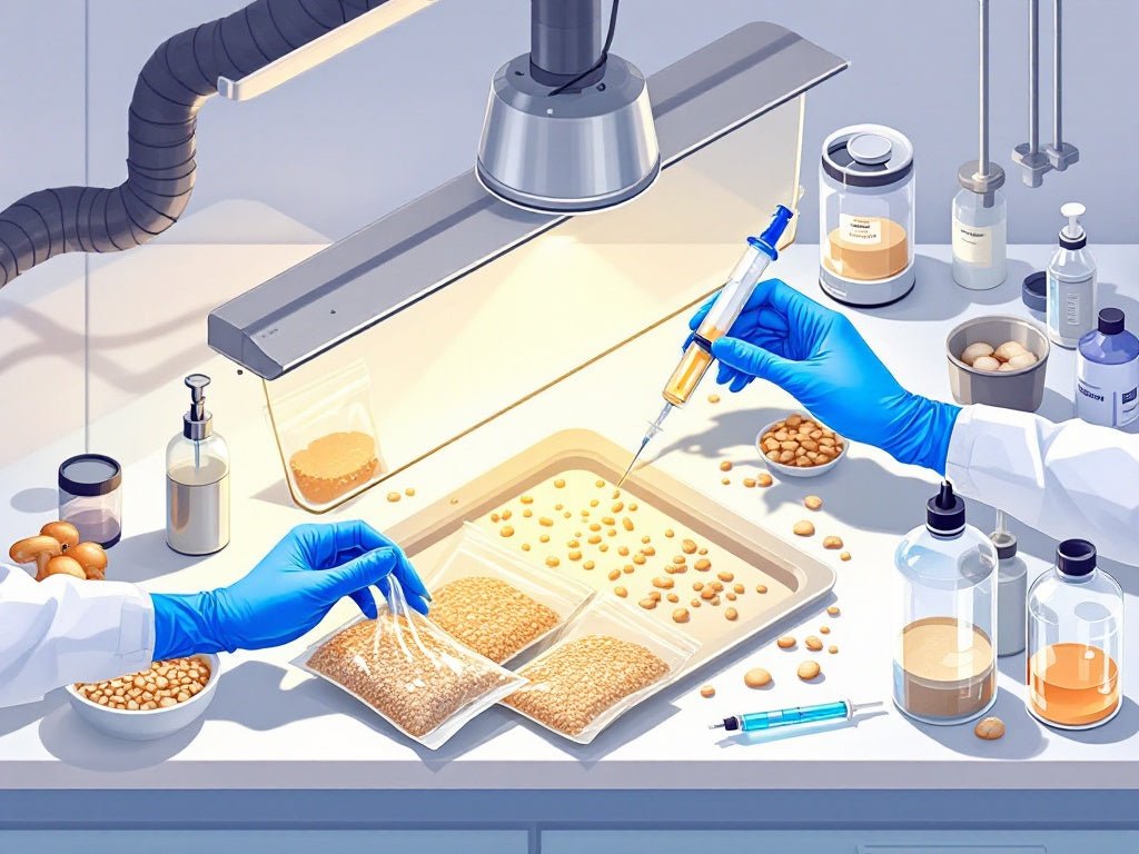 Liquid Culture to Grain Bag Inoculation Guide – Liquid Fungi